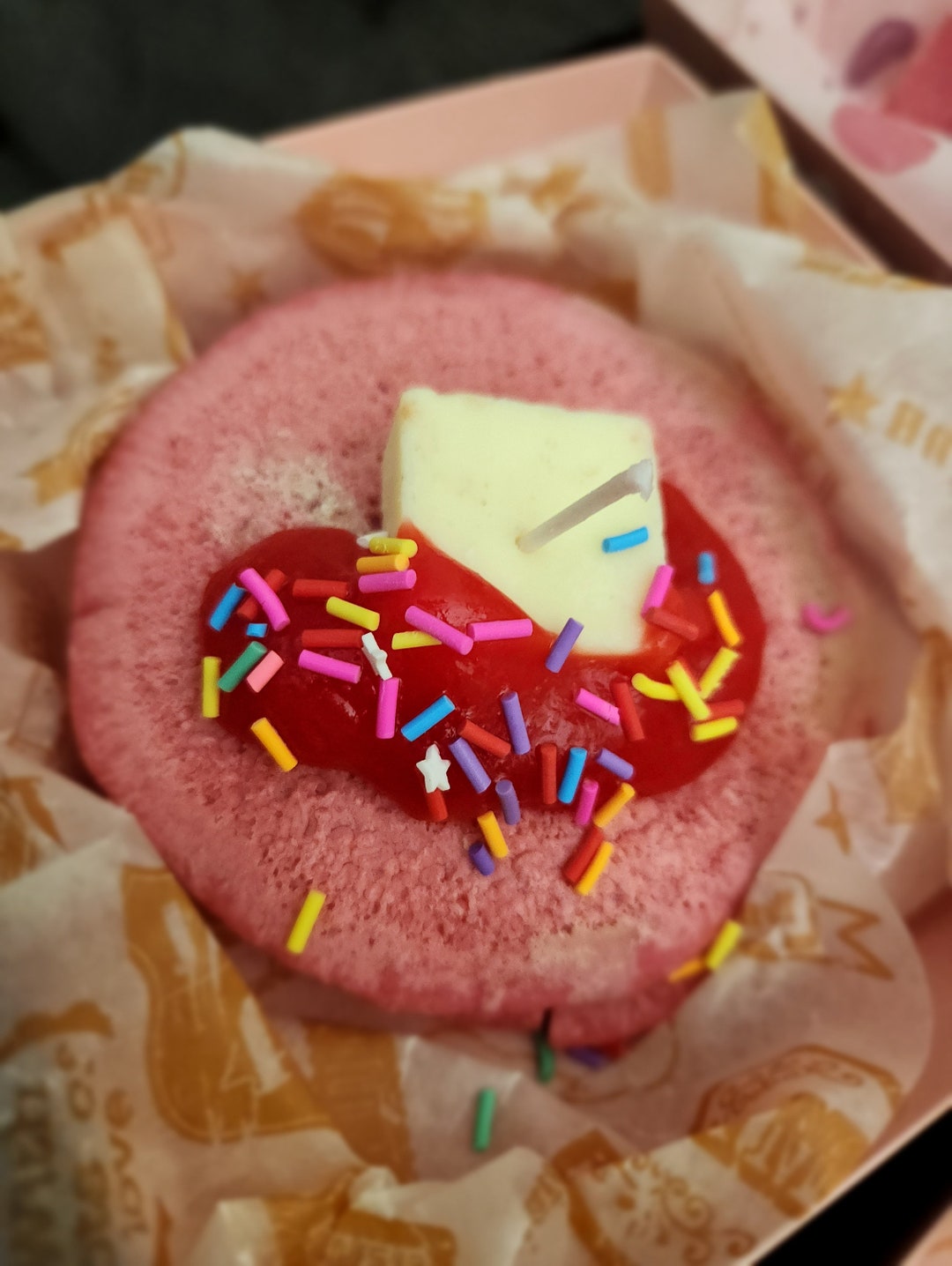 Butter Pancake Candle With Plate - Etsy