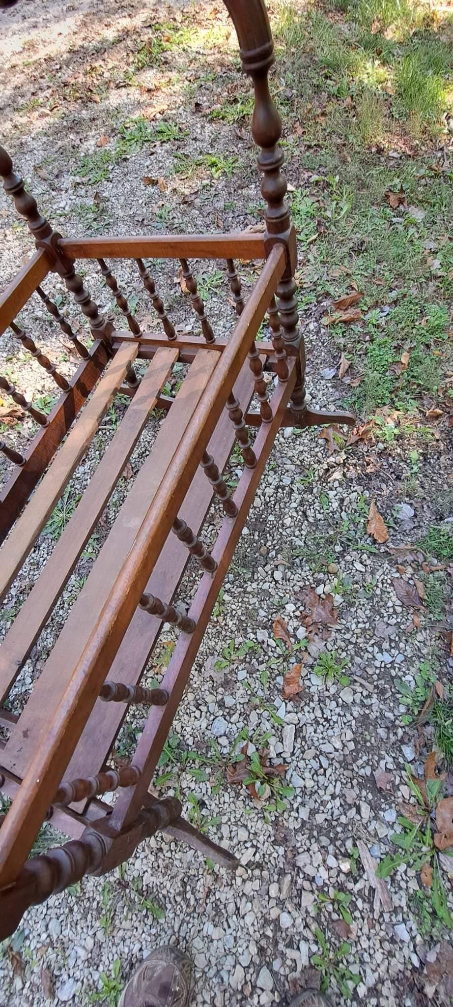 Antique Jenny Lind Spindle Baby Doll Display Crib 1800's 1900's - Etsy