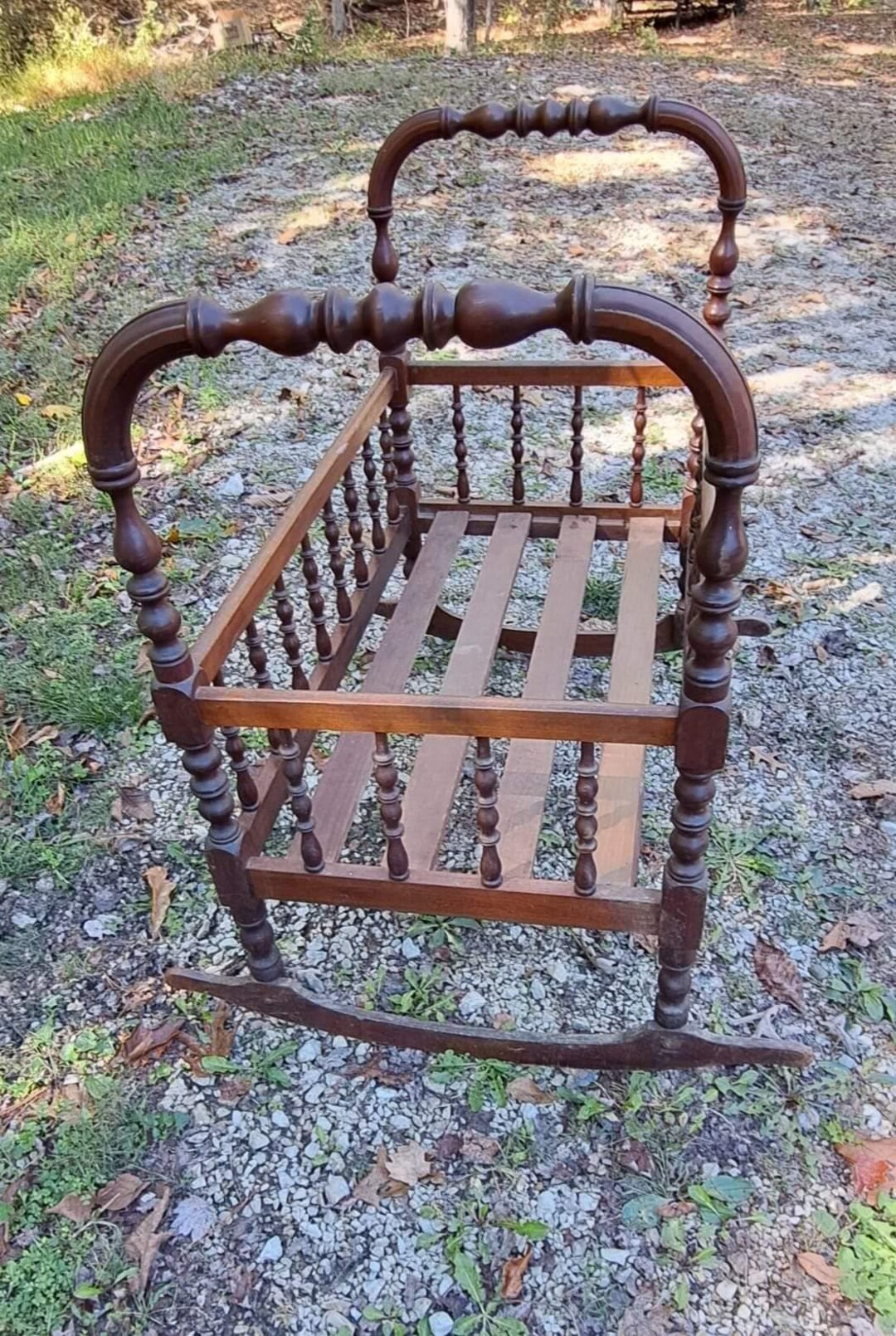 Antique Jenny Lind Spindle Baby Doll Display Crib 1800's 1900's - Etsy