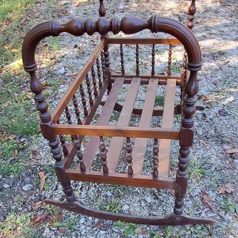 Antique Jenny Lind Bed - Etsy