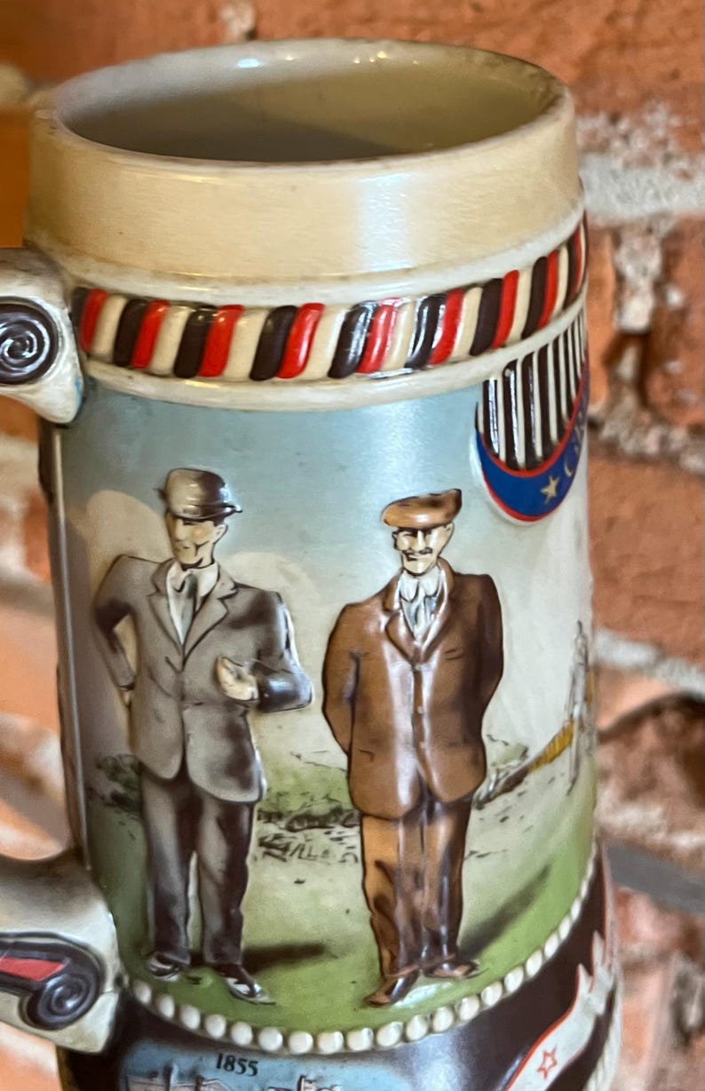 Miller High Life 1986 Beer Stein | Kitty Hawk First Flight | Great ...