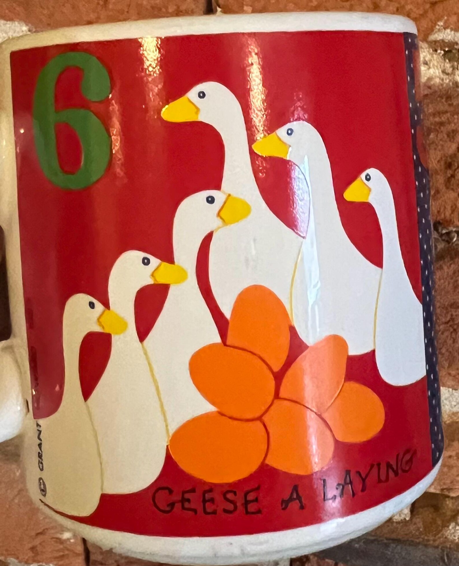 Vintage 1983 Grant Howard Days of the Week Coffee Mug - Days 4-6 - Etsy
