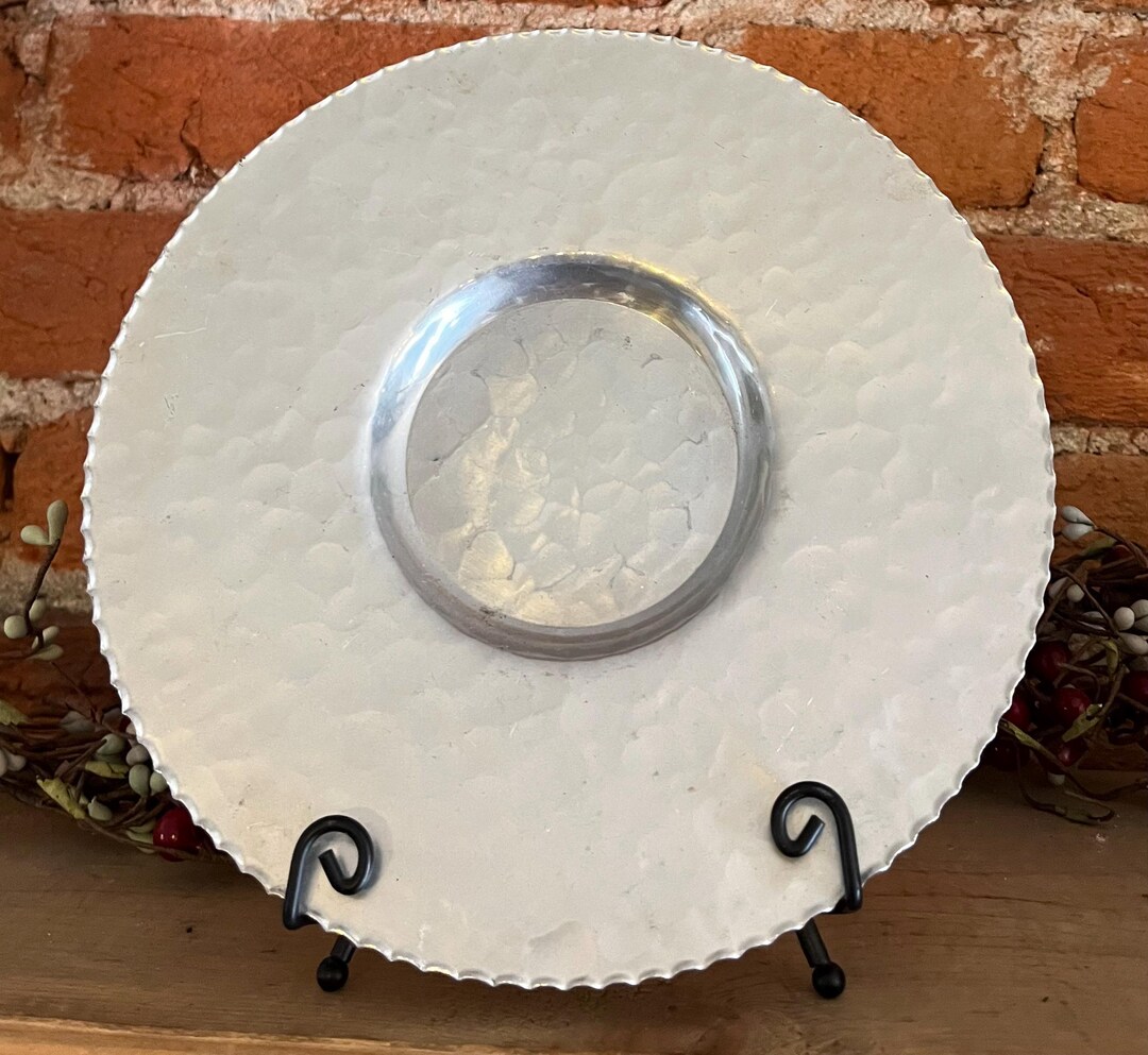 Vintage Rodney Kent Handwrought Aluminum Plate – Pattern 437 – 8 ...