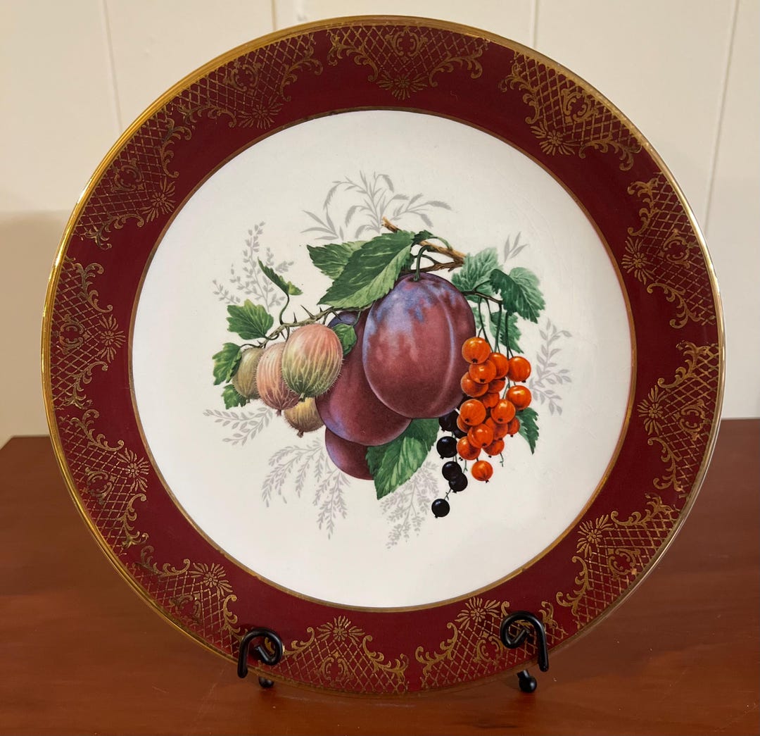 Vintage Weatherby Hanley Royal Falcon Ware Plate England 3-74 - Etsy