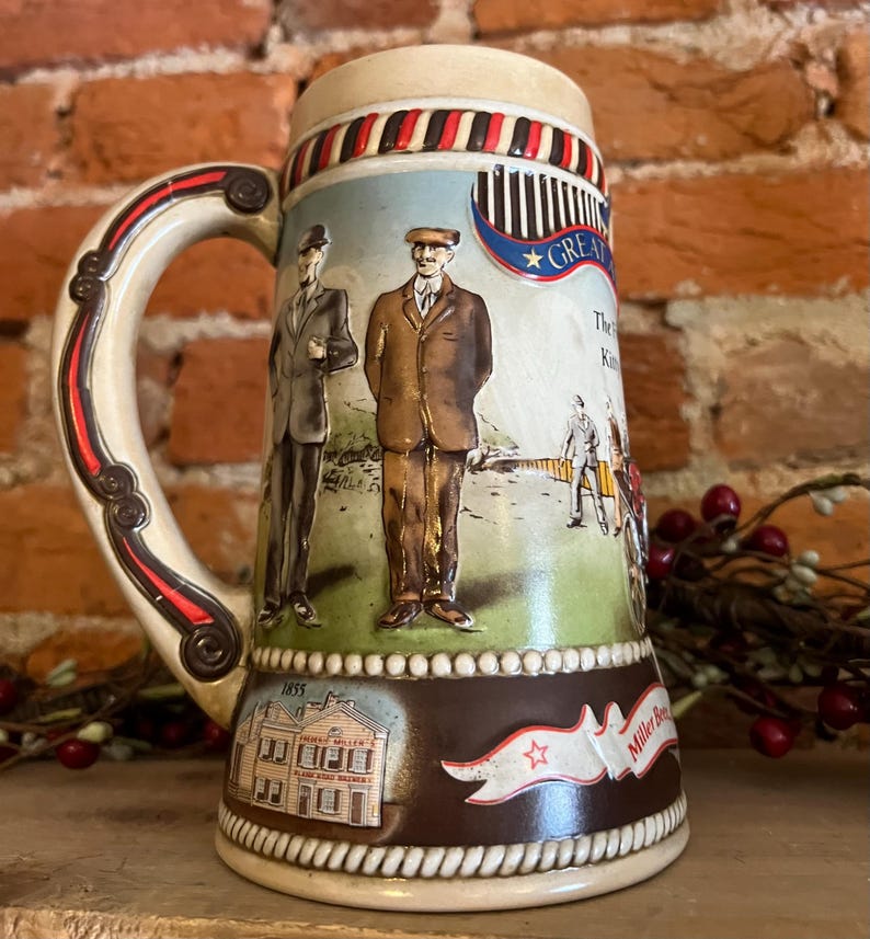 Miller High Life 1986 Beer Stein | Kitty Hawk First Flight | Great ...