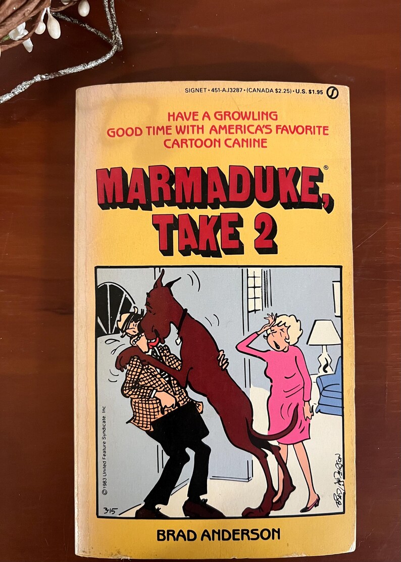 Vintage Marmaduke Take Two Book by Brad Anderson | Classic Comic Strip ...
