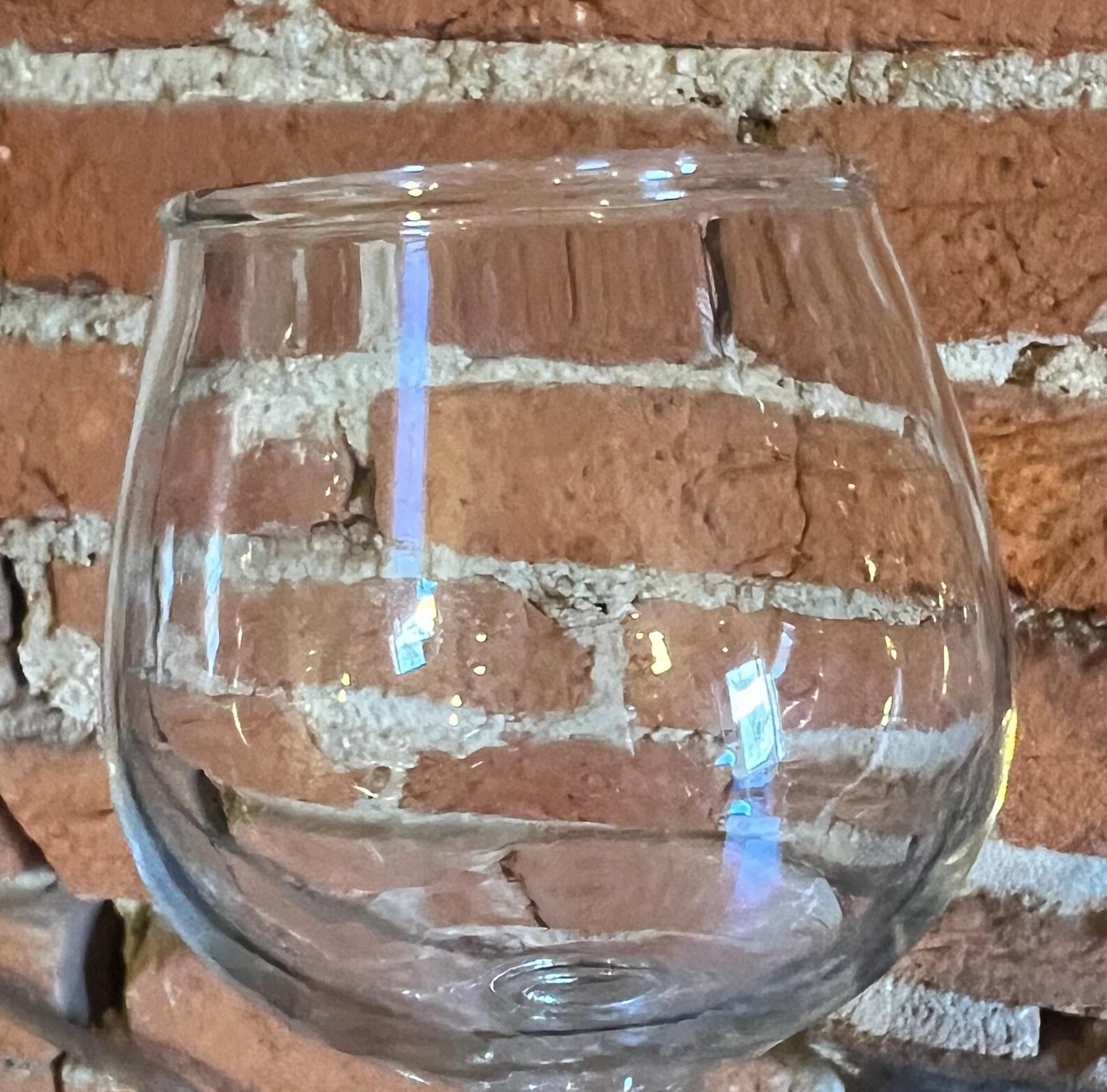 Set of 4 Vintage Brandy Snifter Glasses | 3.5” Pedestal Stemmed Glasses ...