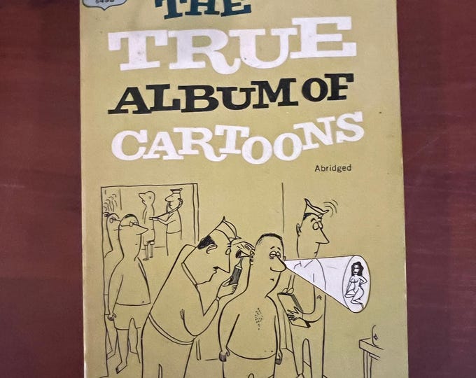 The True Album of Cartoons (1962) | Vintage Crest Book Paperback ...