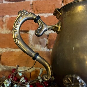 Antique Silverplate Footed Teapot | Ornate Victorian-style Tea Pot With ...