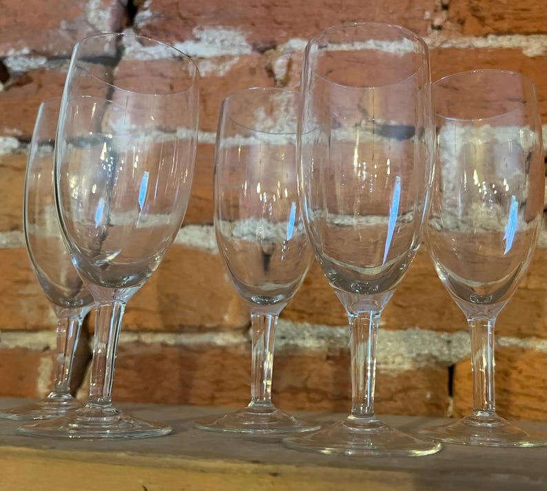 Vintage Lalique Crystal Madeira Cordial Port Wine Glasses Set of 5 - Etsy