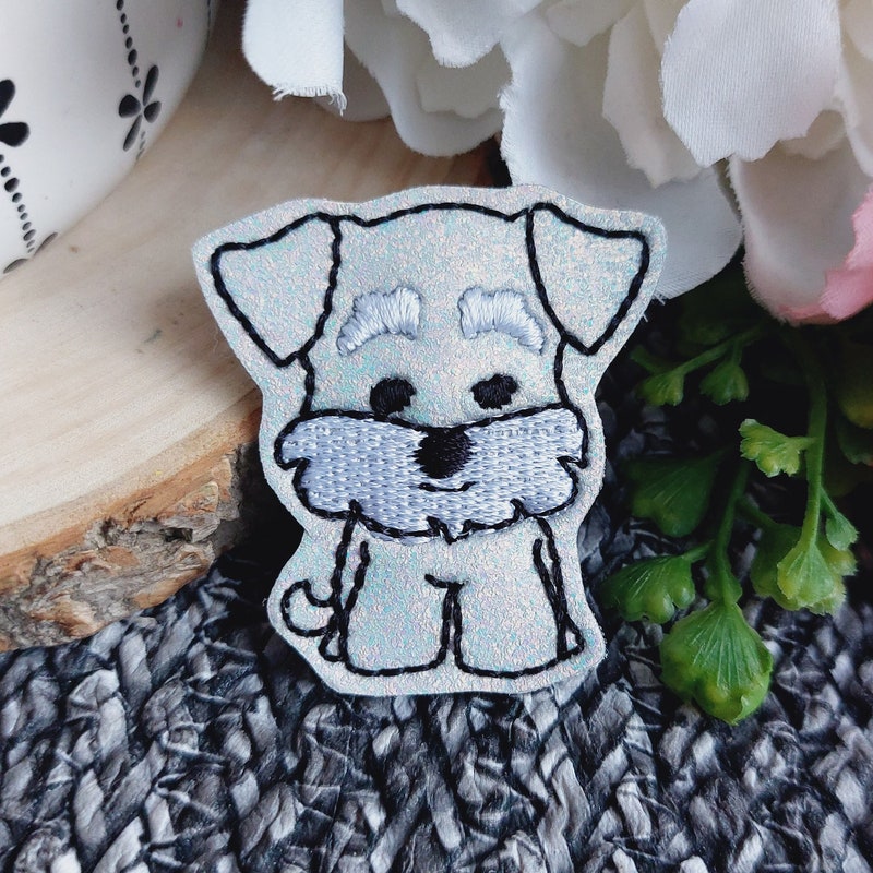 Schnauzer Patch - Etsy