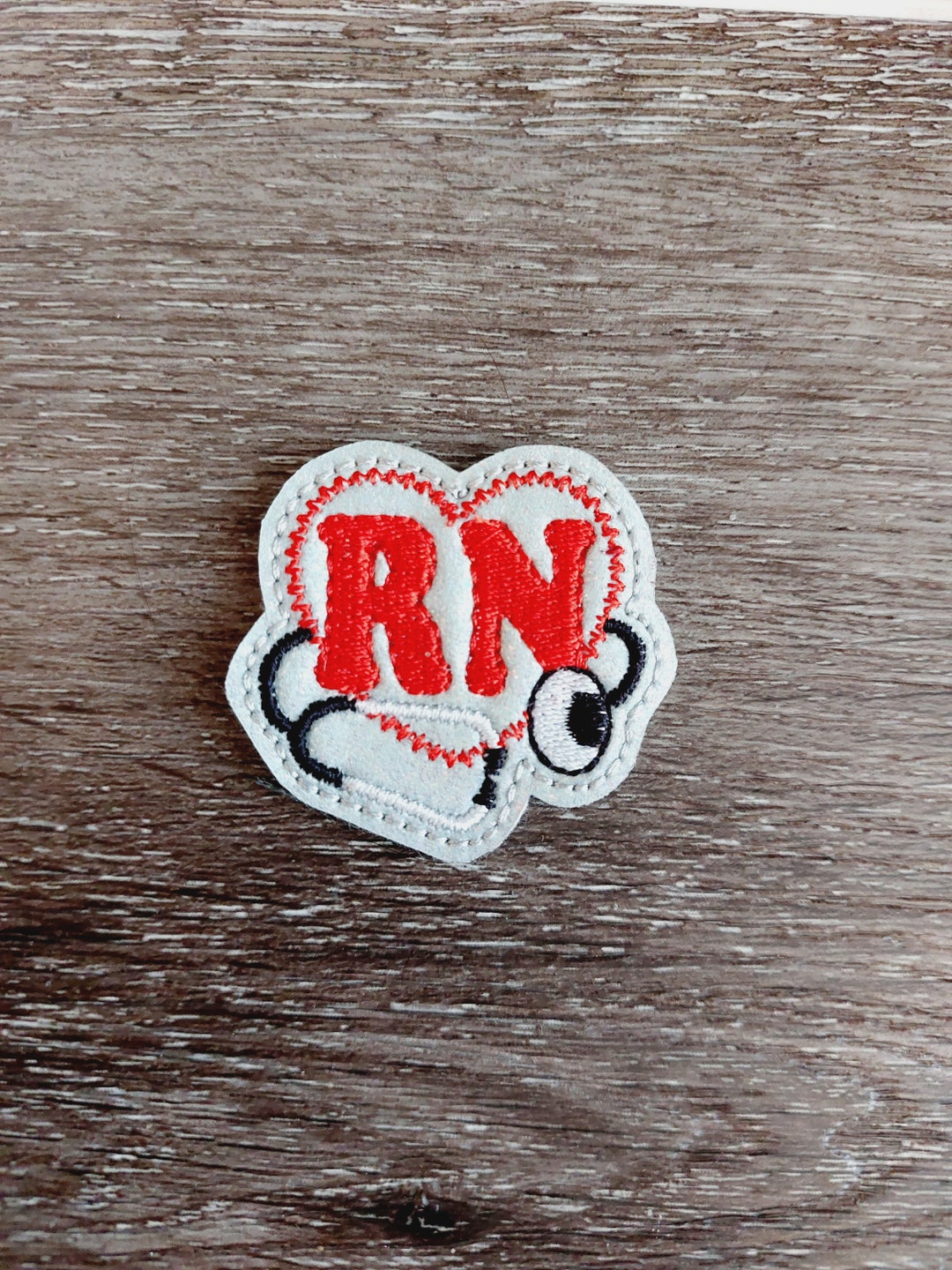 RN Felties Embroidered on Vinyl Perfect for Hair Bows, Embellishment ...