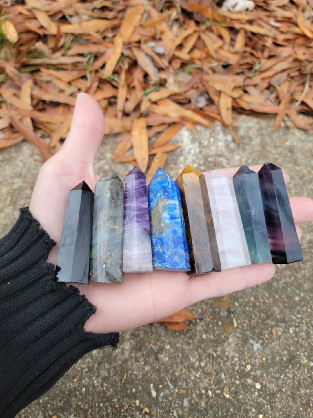 Crystal Tower, Crystal Point, Natural Crystal Tower Point, Crystal ...