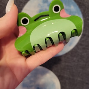 Frog Clip, Claw Clip, 3D Frog Clip Cute Accessories Hair Accessories ...