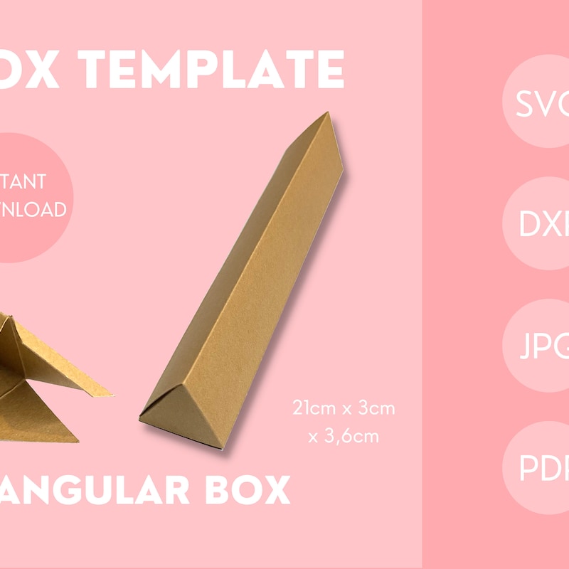Triangular Box - Etsy