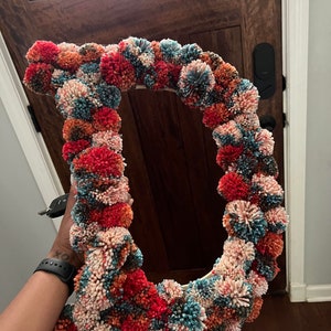 Pom Pom Letters - Etsy