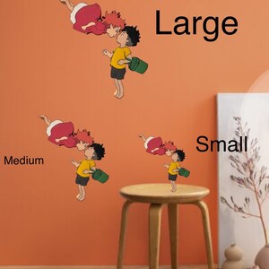 Ponyo Studio Ghibli Kissing Scene - Etsy