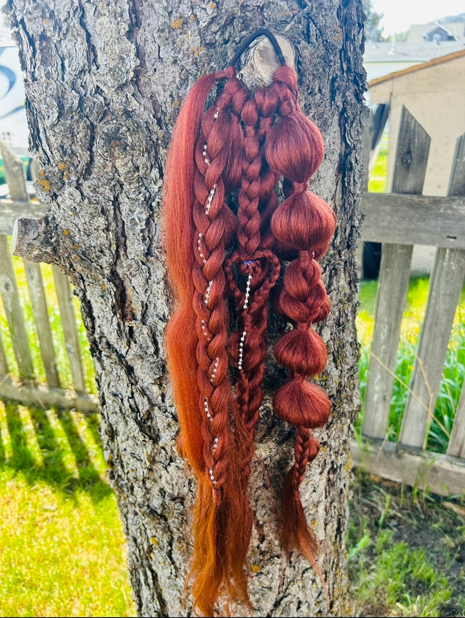 Red Heart Rave Braids - Etsy