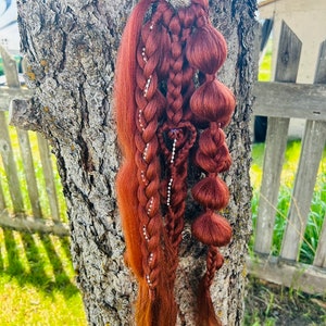 Red Heart Rave Braids - Etsy