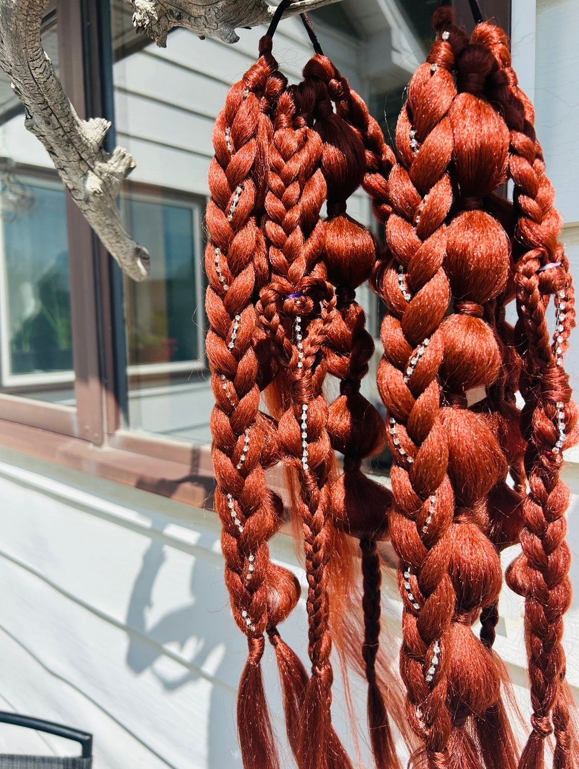 Red Heart Rave Braids - Etsy