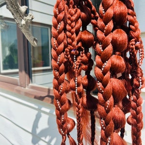 Red Heart Rave Braids - Etsy