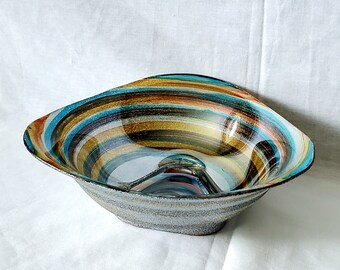 Italy Glass Bowl | Etsy