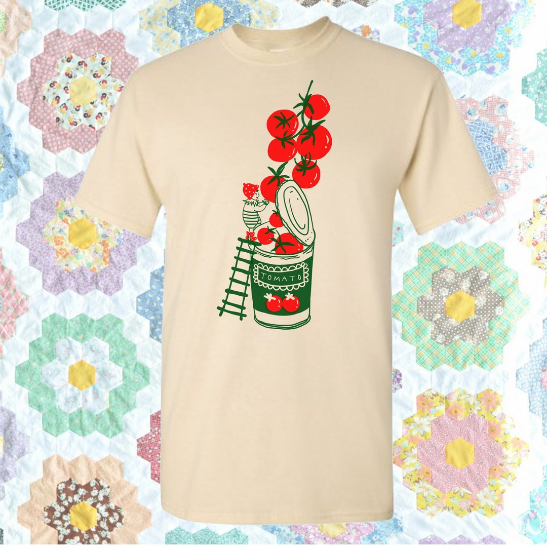 Tomato Shirt Magical Garden Theme Shirt Fresh Garden Vegetable Shirt ...