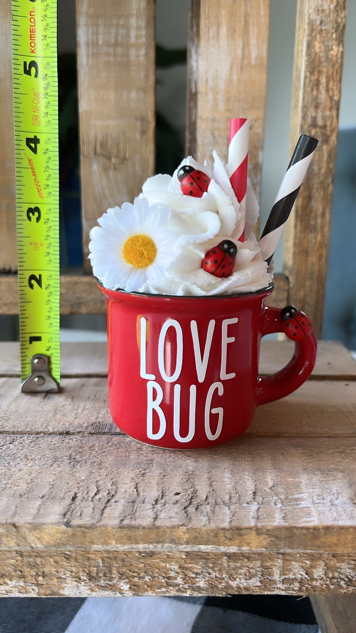 Love Bug Decor / Ladybugs / Ladybug Tier Tray Decor / Summer / Ladybugs ...