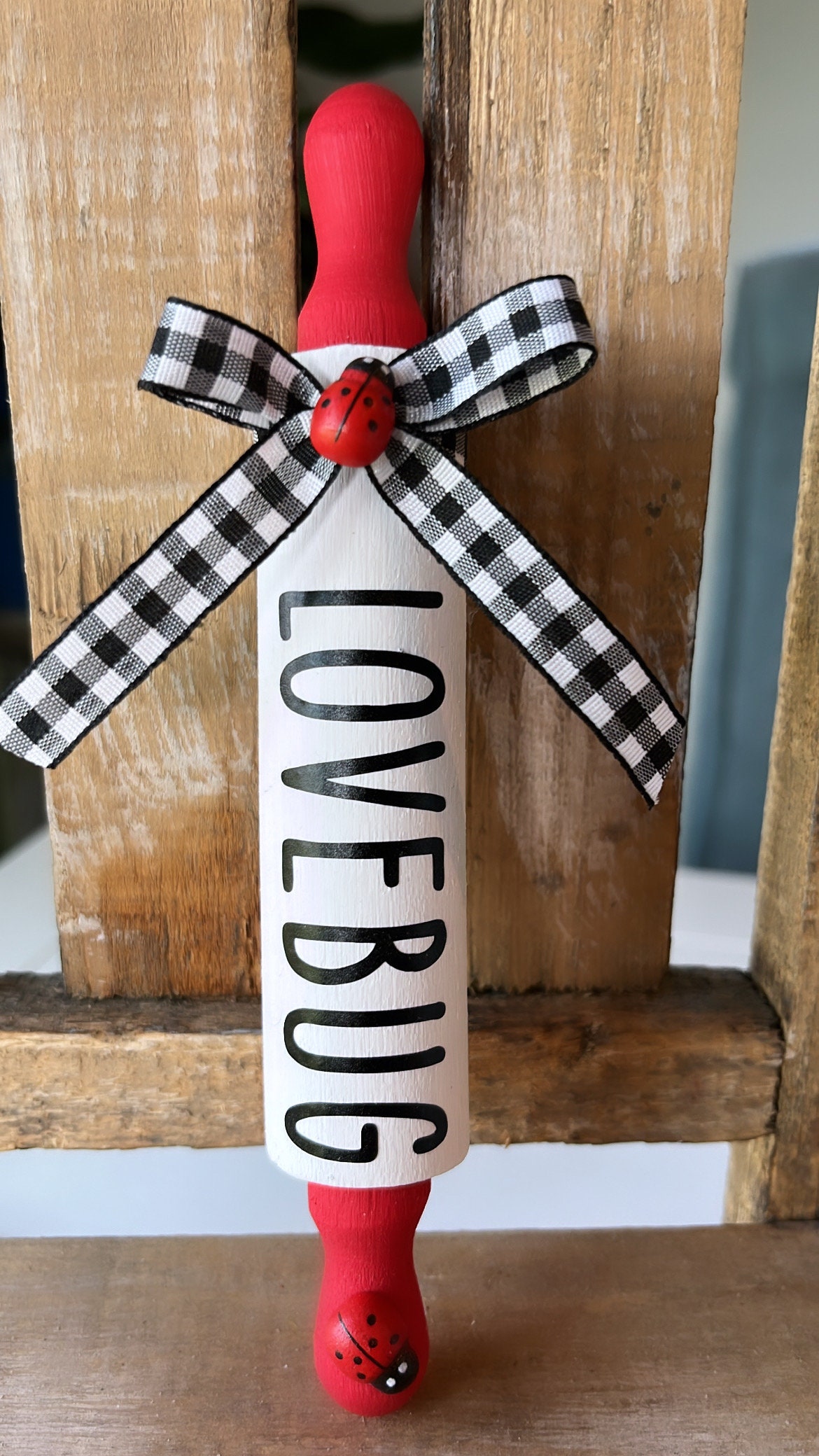 Love Bug Decor / Ladybugs / Ladybug Tier Tray Decor / Summer / Ladybugs ...