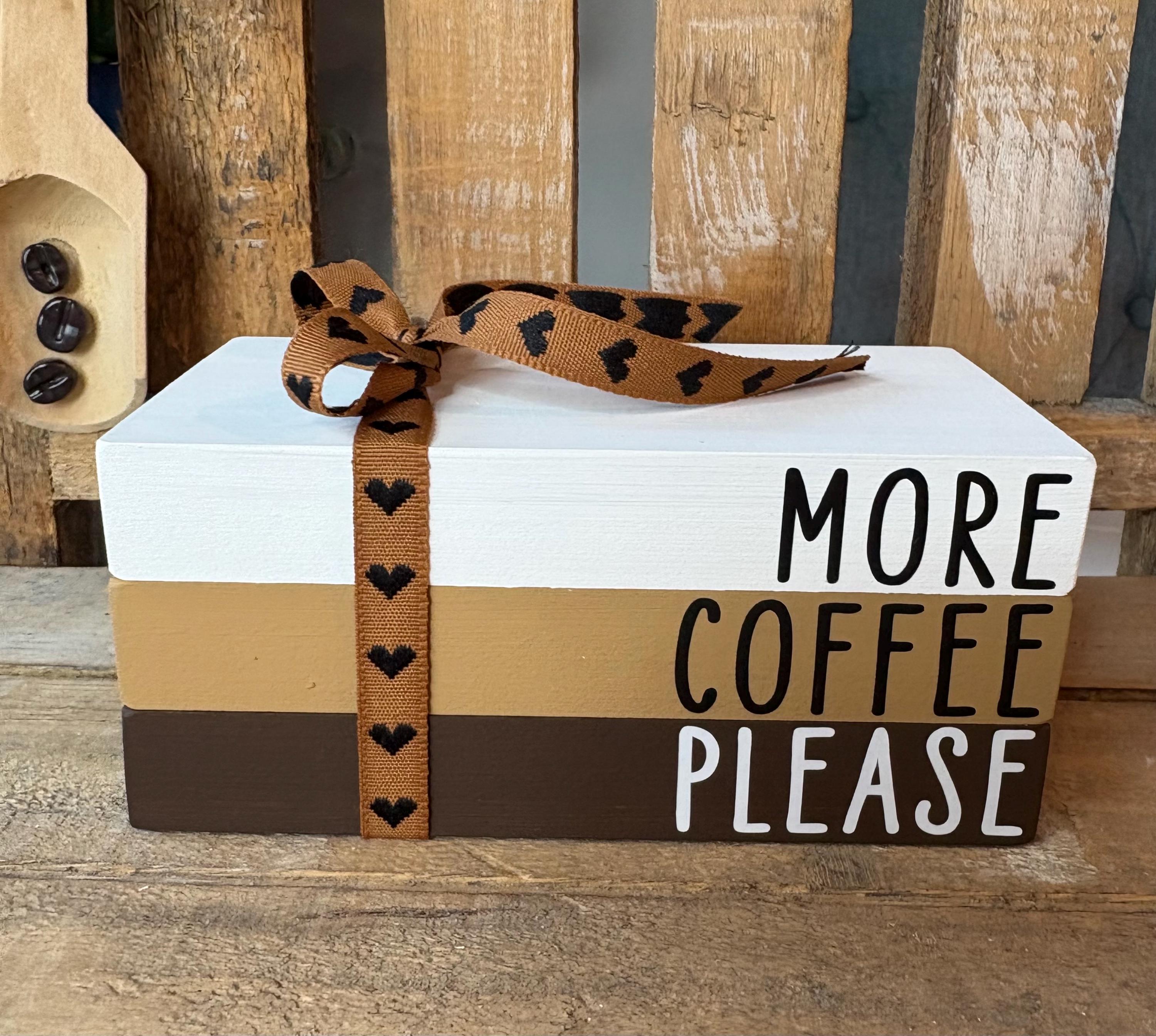 Coffee Tier Tray Decor / Lattes / Home Decor / Farmhouse / Tier Trays ...