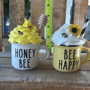 Bee Decor / Bee Happy Decor / Bee Sweet Like Honey / Home Decor ...