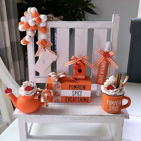 Pumpkin Spice Decor - Etsy