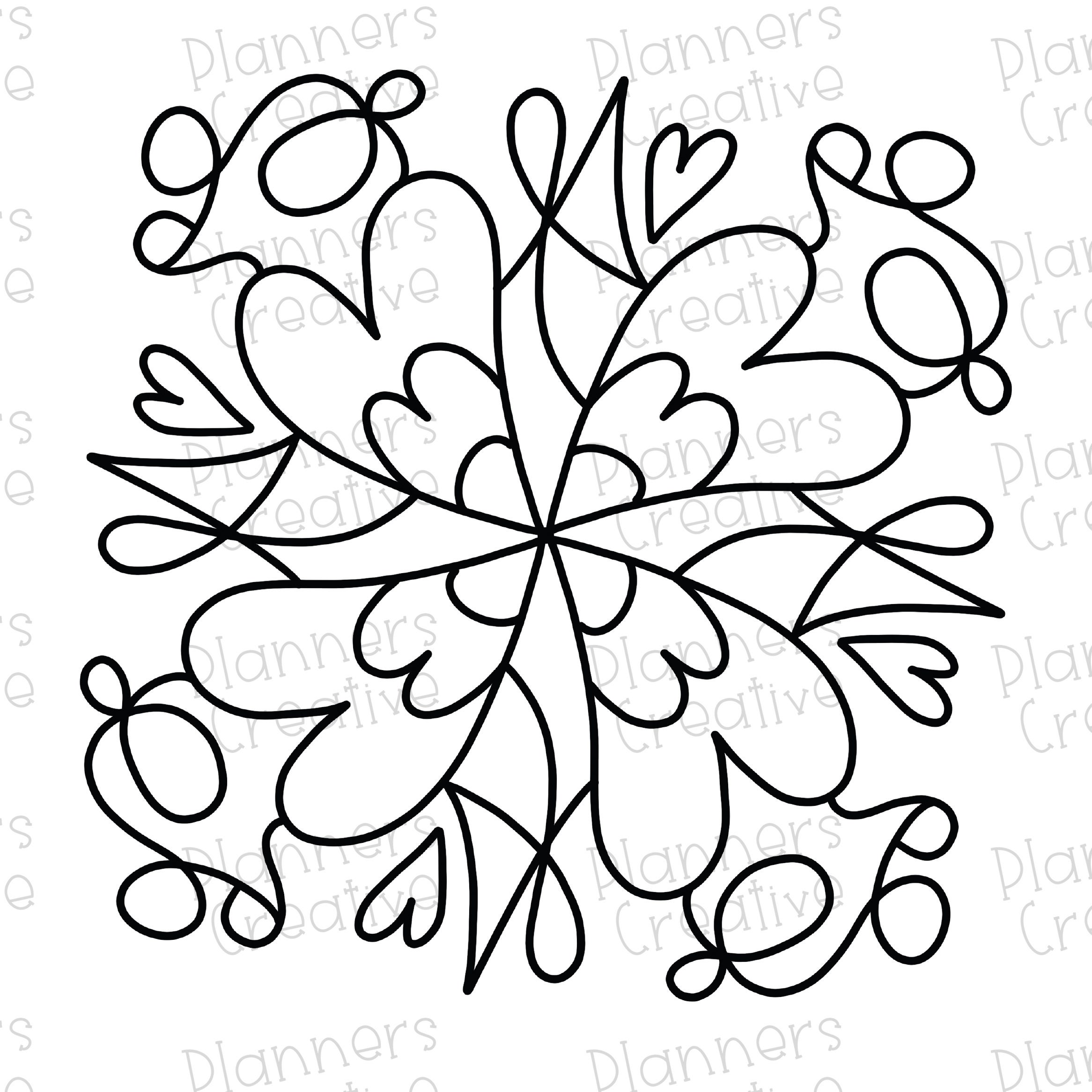Mandalas and Patterns Coloring Book 50 Easy, Bold Pages to Color for ...