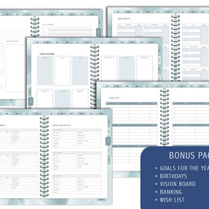 Undated Digital Planner - Goodnotes Planner, Notability Mac iPad ...