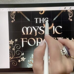 Procreate Class: How to Design A Fantasy Book Cover - Etsy