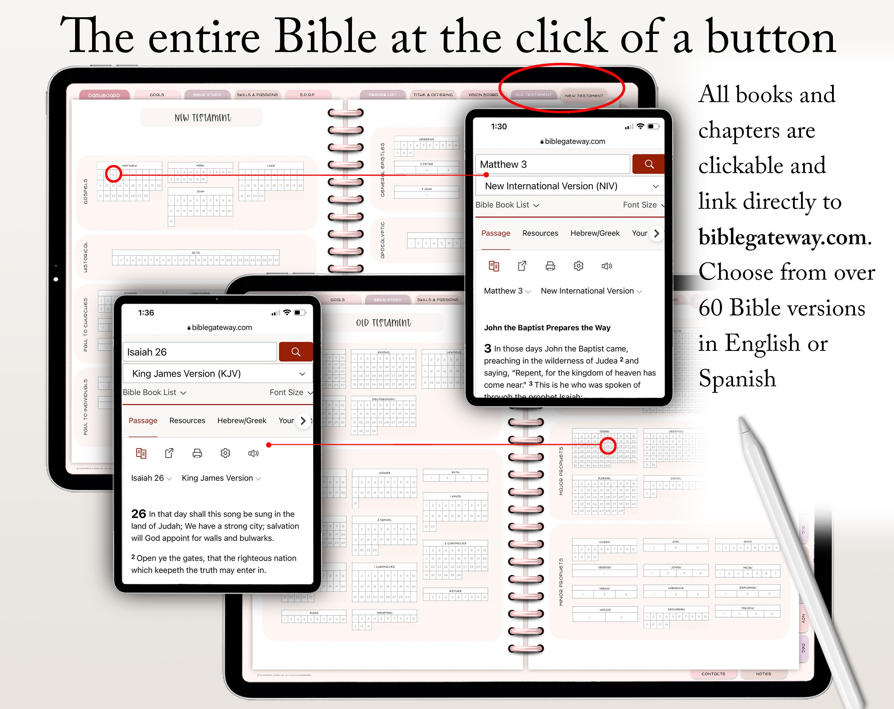 Prayer Journal Digital Bible Study Christian Planner Faith - Etsy