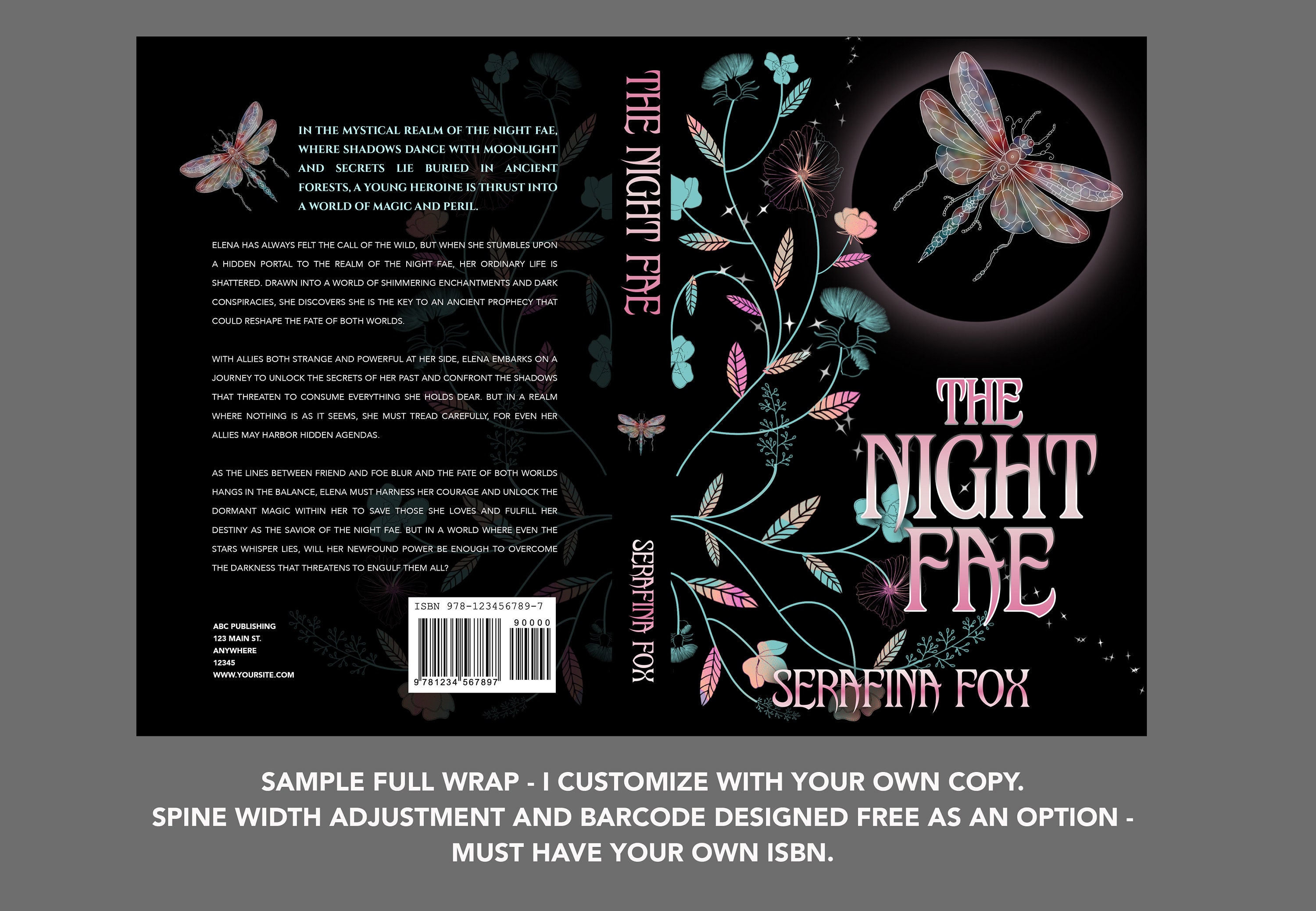 Premade Book Cover, Fantasy Cover Design, Mystery Book, Ebook Cover ...