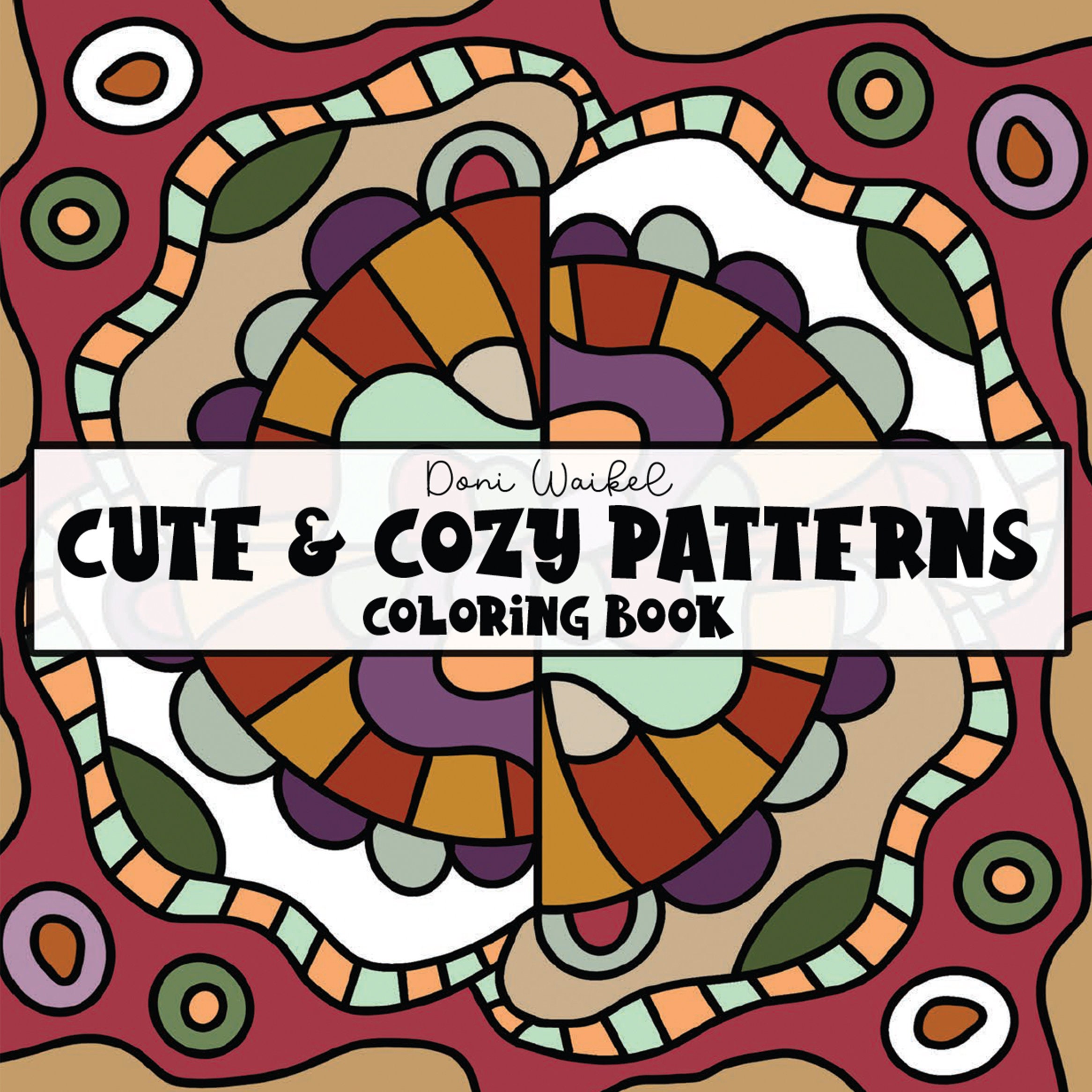 Mandalas and Patterns Coloring Book 50 Easy, Bold Pages to Color for ...