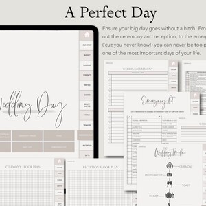 Digital Wedding Planner, Wedding Journal, All-in-one Wedding Planning ...