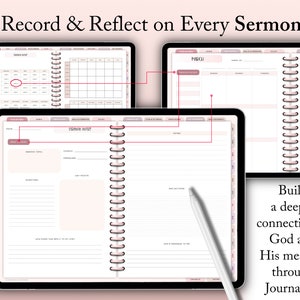 Faith Planner, Christian Planner, Daily Prayer Journal, Digital Bible ...
