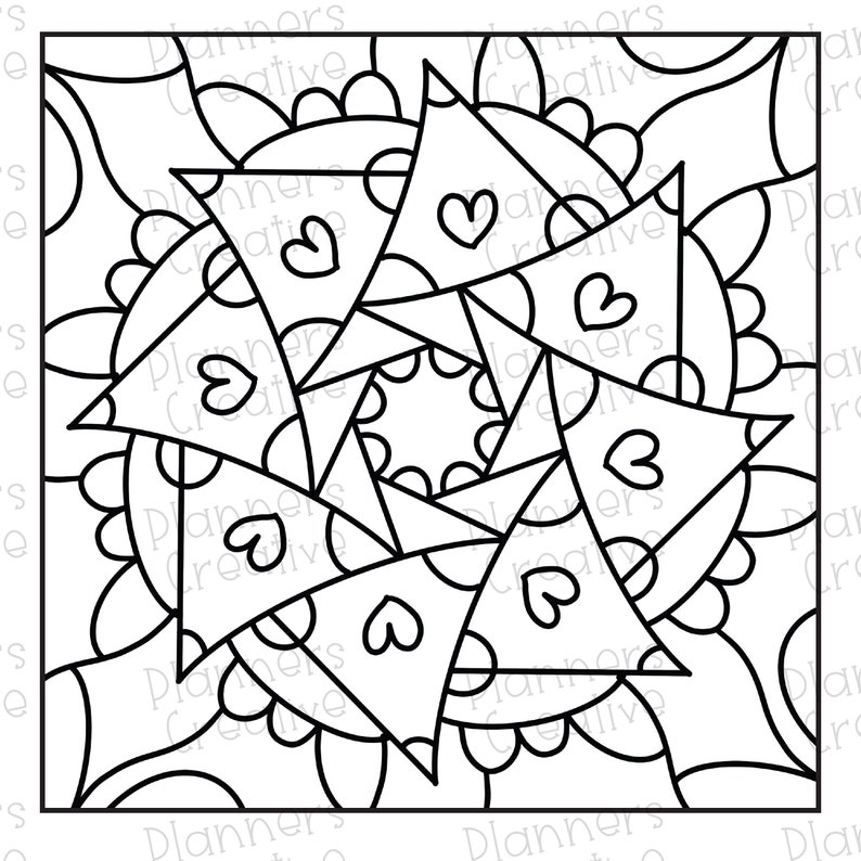 Mandalas and Patterns Coloring Book 50 Easy, Bold Pages to Color for ...