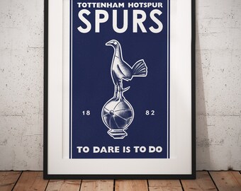 Tottenham Poster | Etsy