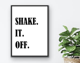 Shake It off Poster | Etsy