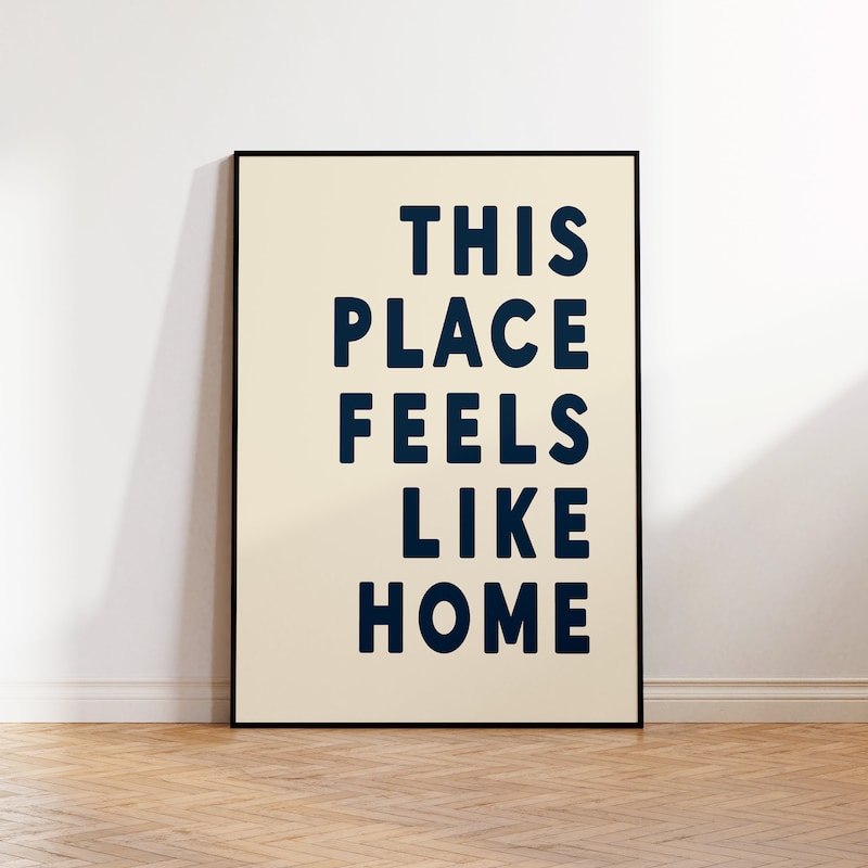 Feels Like Home - Etsy
