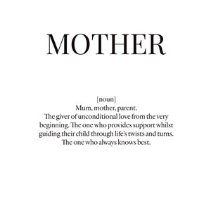 Personalised Mum Definition Print / Mum Mother Poster / Personalised ...