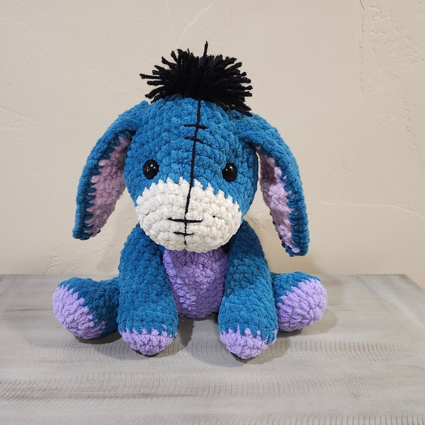 Crochet Eeyore Pattern - Etsy