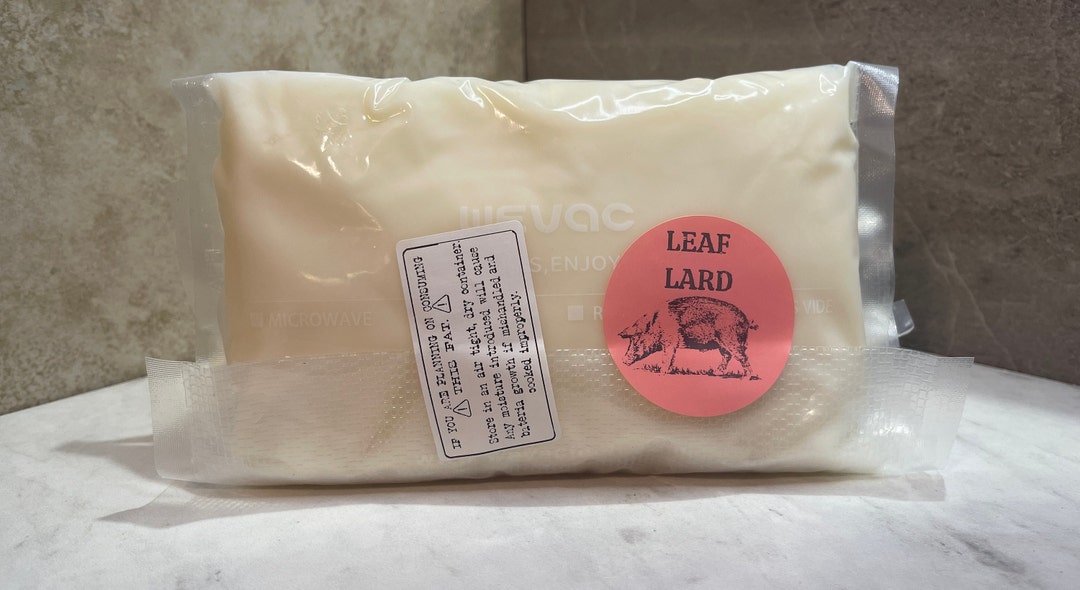 100% Pure Pork Leaf Lard Made From High Quality Locally Raised Animals ...