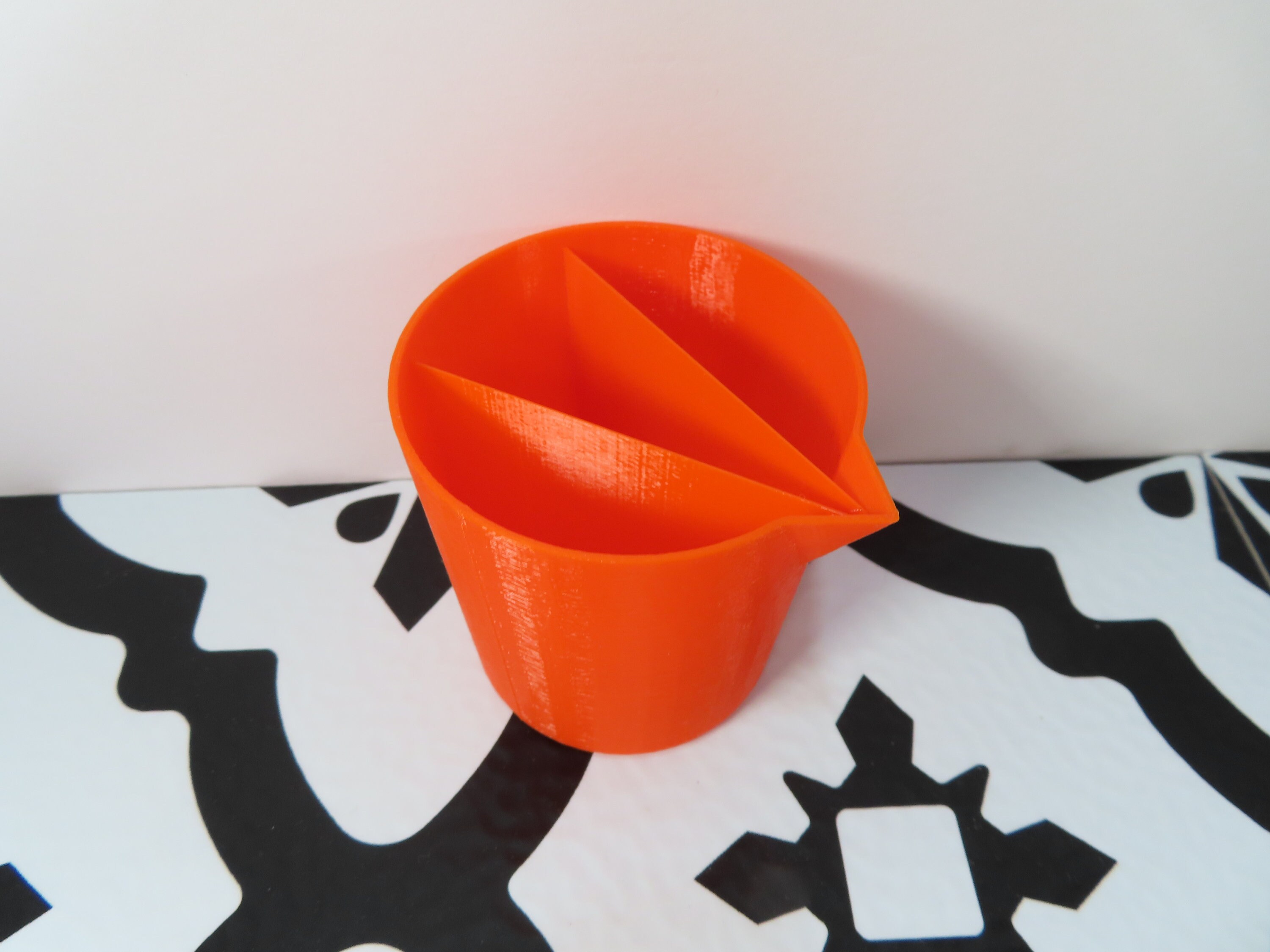 Large Divided Split Cup for Paint Pouring 16 Ounce Three Compartment - Etsy