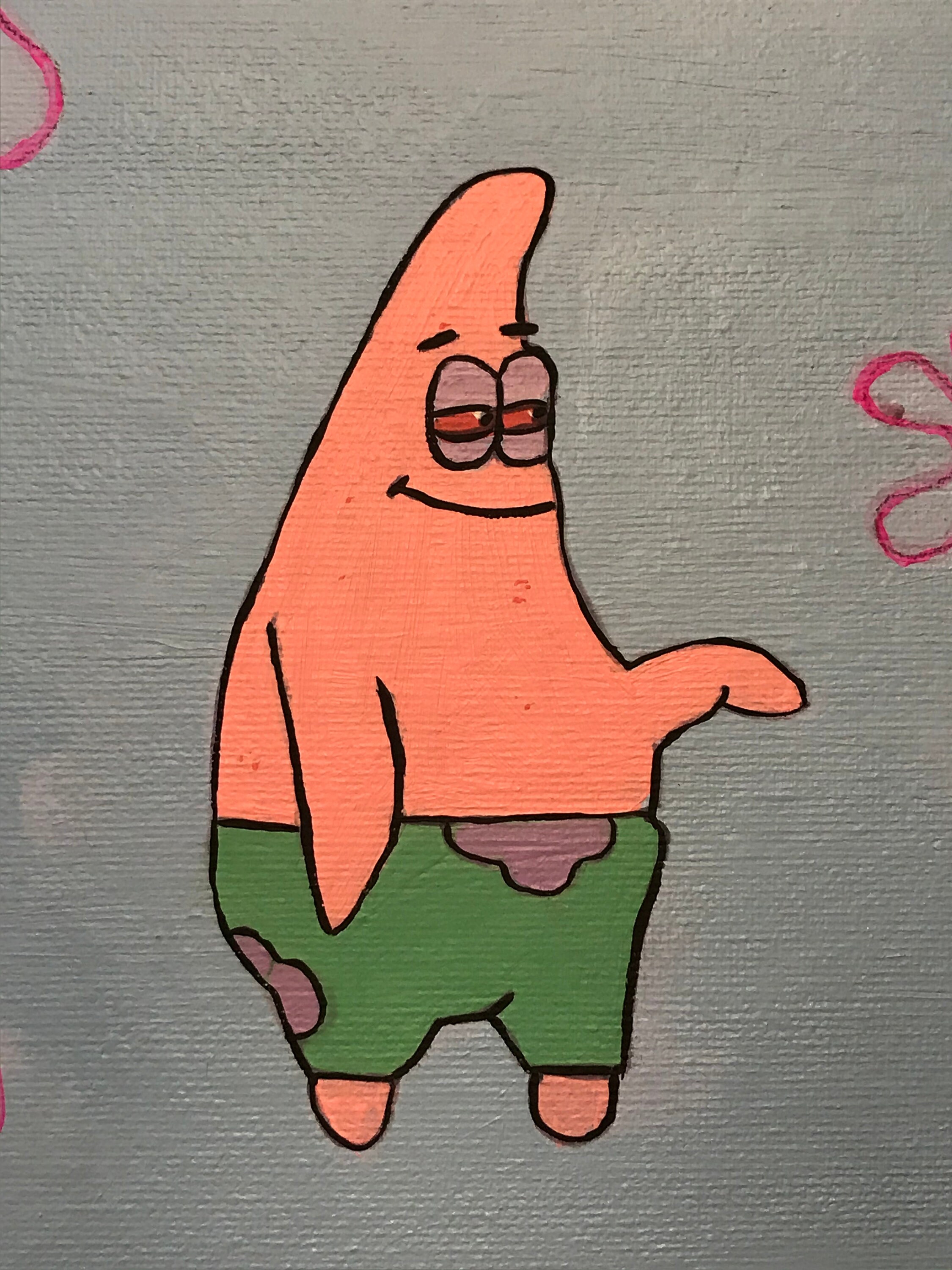 Stoned SpongeBob and Patrick | Etsy
