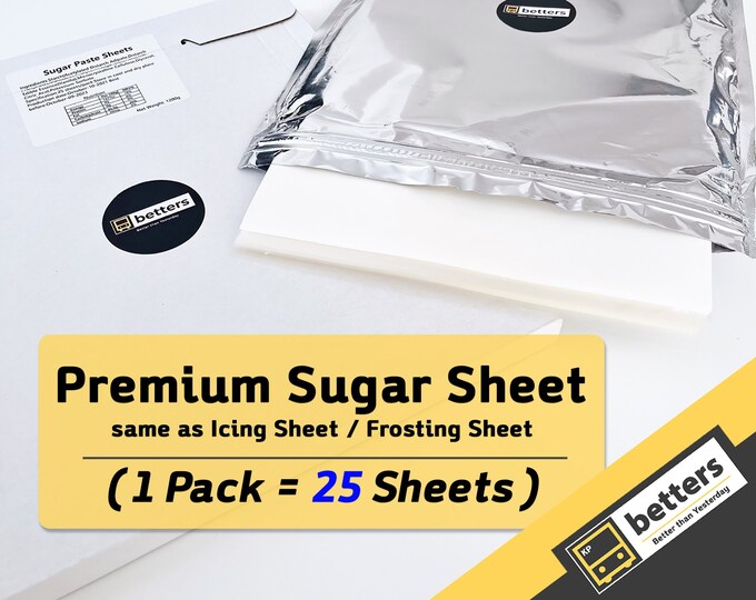 Icinginks™ Edible Frosting Sheets, Sugar Sheets, Icing Sheets 24 Count ...